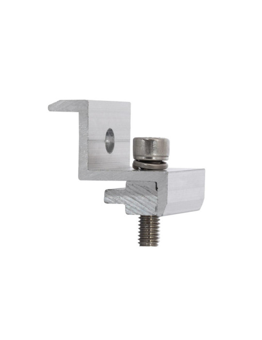 Structure Coplanaire Aluminium 3 panneaux fixation toit extérieur