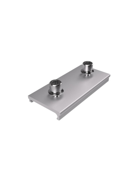 Structure Coplanaire Aluminium 3 panneaux fixation toit extérieur